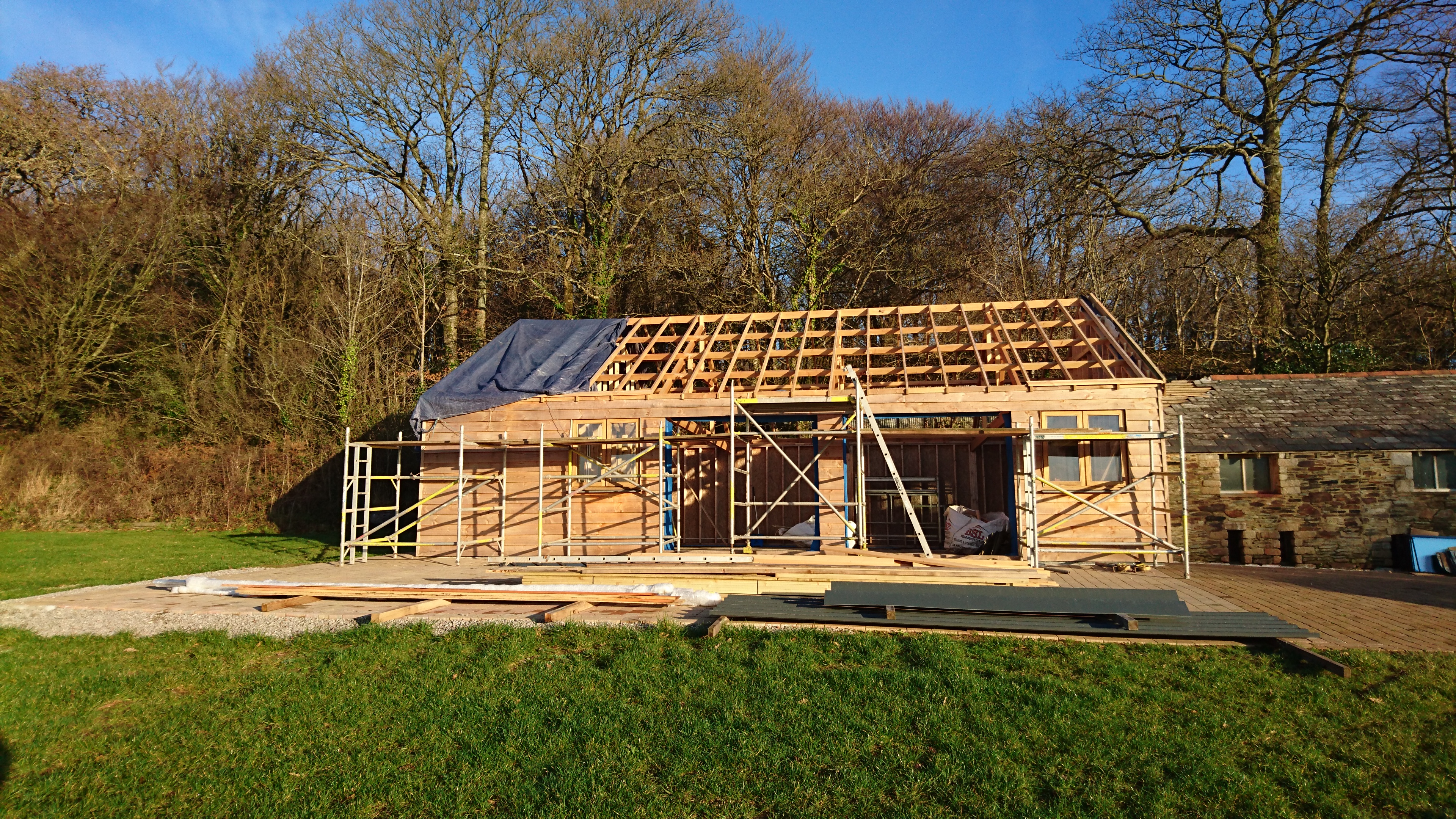 Function Room Build Continues | Hendra Barns